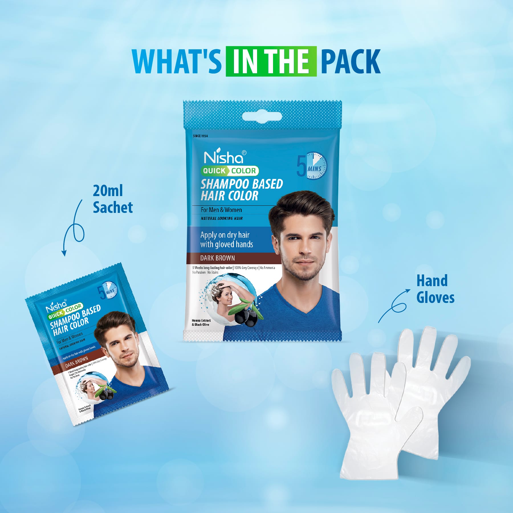 nisha-quick-color-shampoo-based-hair-color-dark-brown-fw - Yutika