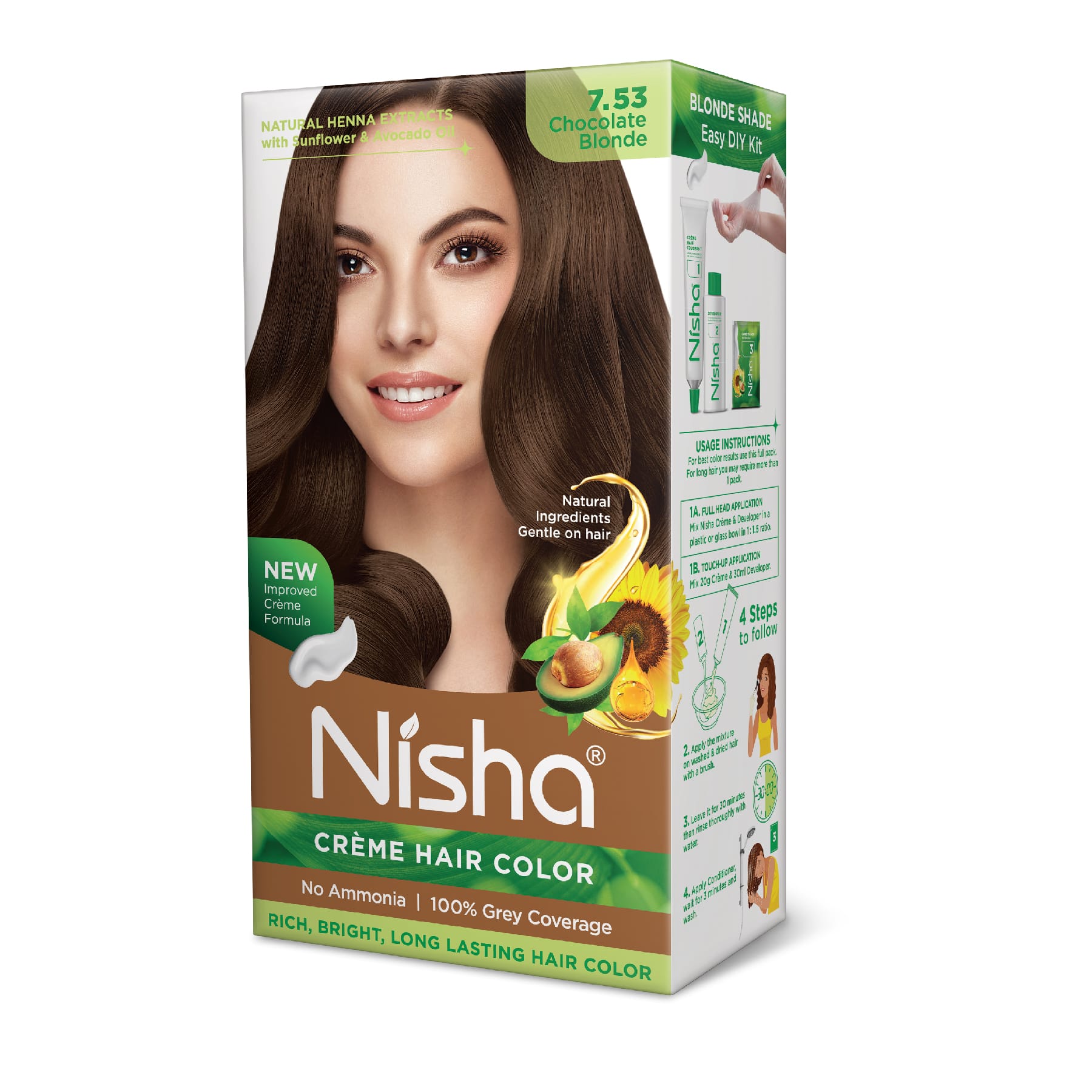 Nisha Crème Hair Color | Long Lasting Crème Hair Color